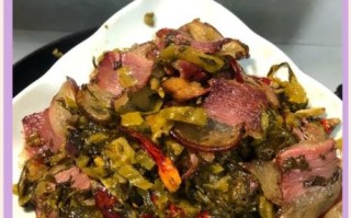 云南腌菜炒肉怎么做_云南腌菜炒肉的家常做法