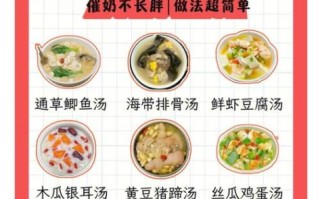 催乳汤有哪些_产后下奶汤怎么做