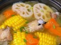 莲藕玉米骨头汤怎么做_骨头汤炖多久最香