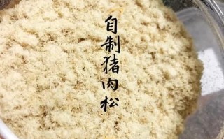 猪肉松婴儿辅食怎么做_几个月可以吃