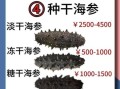 干海参多少钱一斤_如何挑选优质干海参