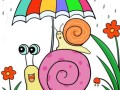 蜗牛图片卡通可爱_怎么画才萌