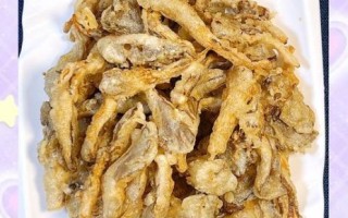 油炸蘑菇怎么炸才酥脆_油炸蘑菇的做法和配方