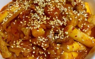 韩国泡菜炒年糕怎么做_正宗韩式辣炒年糕步骤