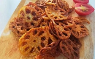 炸藕片的面糊怎么调制_炸藕片用什么粉更酥脆