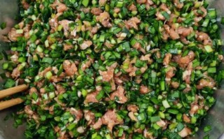 韭菜肉饺子馅怎么调好吃_韭菜肉饺子馅的做法