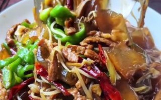 肉丝拉皮儿怎么做_东北家常做法