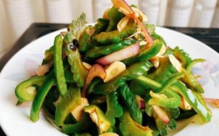 海米苦瓜怎么凉拌不苦_海米苦瓜凉拌做法窍门