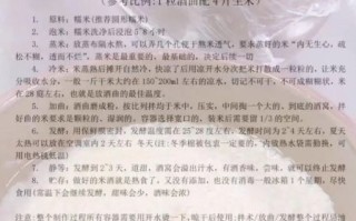 20度糯米酒怎么酿_家庭自酿注意事项