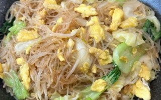 鸡蛋炒粉怎么做_鸡蛋炒粉热量高吗