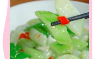 红烧蒲瓜怎么做_蒲瓜需要焯水吗