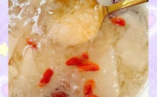 枸杞雪梨银耳汤的功效_适合什么人喝