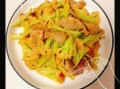 肉片花菜怎么炒好吃_花菜炒肉片的家常做法