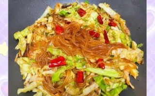 甘蓝炒粉怎么做好吃_甘蓝炒粉家常做法