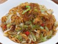 圆白菜炒粉怎么炒不粘锅_圆白菜炒粉用宽粉还是细粉