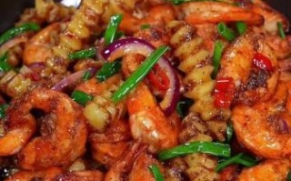 干煸虾怎么做_干煸虾的家常做法