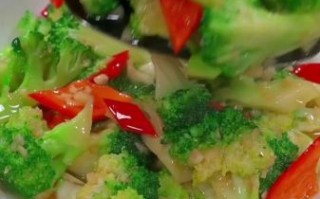 炒西兰花怎么炒好吃_家常西兰花做法