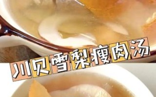 梨和什么一起煮治咳嗽_川贝雪梨止咳做法