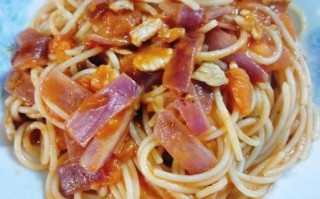 番茄肉酱意大利面怎么做_正宗番茄肉酱意面配方