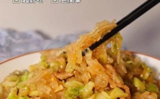 菜花粉条炒肉片怎么做_菜花粉条炒肉片家常做法
