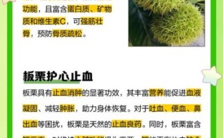 生板栗的功效与作用_生板栗的禁忌人群有哪些