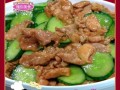 青瓜炒肉片怎么炒才嫩_青瓜炒肉片先炒哪个