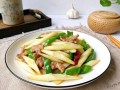 茭白炒肉片怎么做_茭白炒肉片用焯水吗