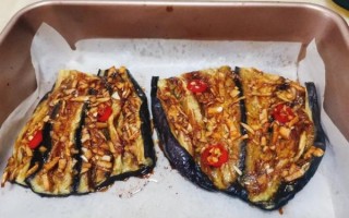 家庭版烤茄子怎么做_烤箱温度时间设置