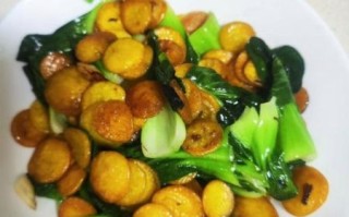 绿豆饼炒青菜怎么做_绿豆饼炒青菜好吃吗