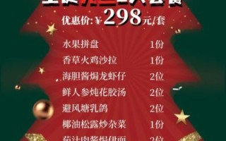 圣诞大餐菜单推荐_圣诞晚餐吃什么