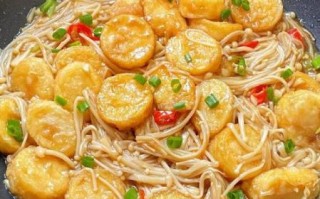 金针菇日本豆腐怎么做_日本豆腐蒸金针菇要多久
