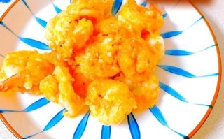 芥末虾球怎么做_芥末虾球做法视频