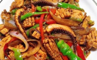 香辣爆炒鱿鱼怎么做_香辣爆炒鱿鱼的家常做法