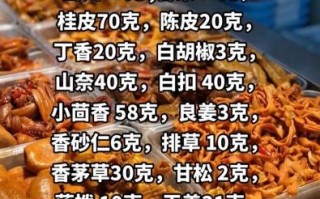 自制卤水怎么做_卤水配方比例是多少