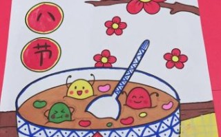 腊八粥图片儿童画怎么画_腊八粥简笔画步骤