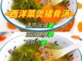 西洋菜煲汤配什么材料_西洋菜煲汤放什么好