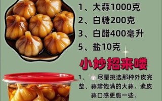 酱油醋腌蒜怎么做_腌多久能吃