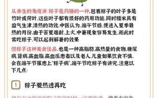 粽子有什么功效_端午节吃粽子有什么好处