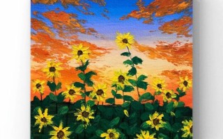 向日葵图片唯美_如何拍出油画感