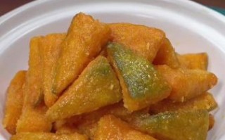 蛋黄焗倭瓜怎么做_蛋黄焗倭瓜的做法窍门