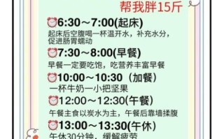 增肥食谱一周肥10斤_如何快速增重