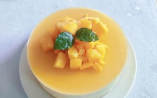 芒果慕斯蛋糕图片大全大图_怎么做才好看