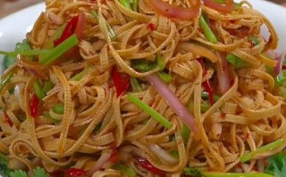 凉拌豆腐丝怎么做好吃_凉拌豆腐丝做法窍门