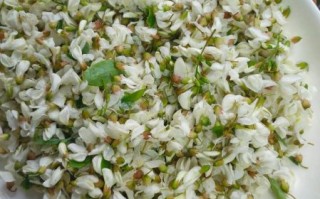 槐花素饺子怎么做_槐花素饺子馅怎么调