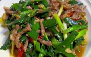 清炒青蒜苗怎么炒好吃_清炒青蒜苗的家常做法