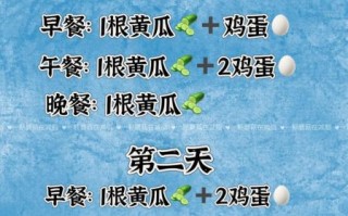 黄瓜鸡蛋减肥法有效吗_一周能瘦几斤