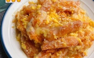 炸南瓜条怎么做_炸南瓜条用什么粉更脆