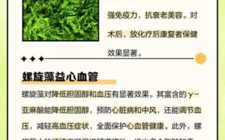 女性吃螺旋藻的好处和坏处_长期吃安全吗