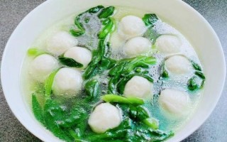 菠菜鱼丸汤的做法_菠菜鱼丸汤怎么做好吃