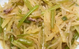 芹菜炒土豆丝怎么做_芹菜土豆丝先炒哪个